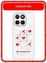 Чехол на Honor X8c / Хонор X8c с принтом "love always wins - 14 февраля", прозра...