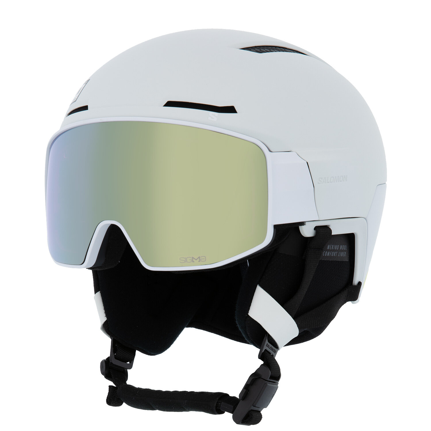 Шлем с визором SALOMON Driver Prime Sigma Plus Mips White (см:56-59)