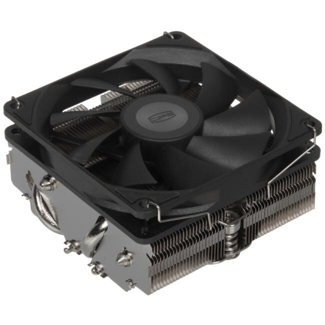 PCCooler RC400-53 (4пин,115x/1200/1700/18xx/AM4/AM5, 31.2дБ,1000-2700 об/мин, Al+тепл. трубки)