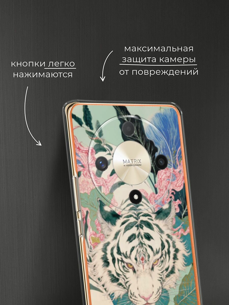 Чехол на Honor X9b / Хонор X9B с принтом "Охотник" — фото 1