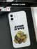 Чехол на Apple iPhone 12 mini / Айфон 12 Мини с принтом "Дикий огурец", прозрачн...