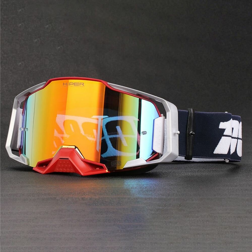 100% Мотоочки, размер: Универсальный, цвет: белый