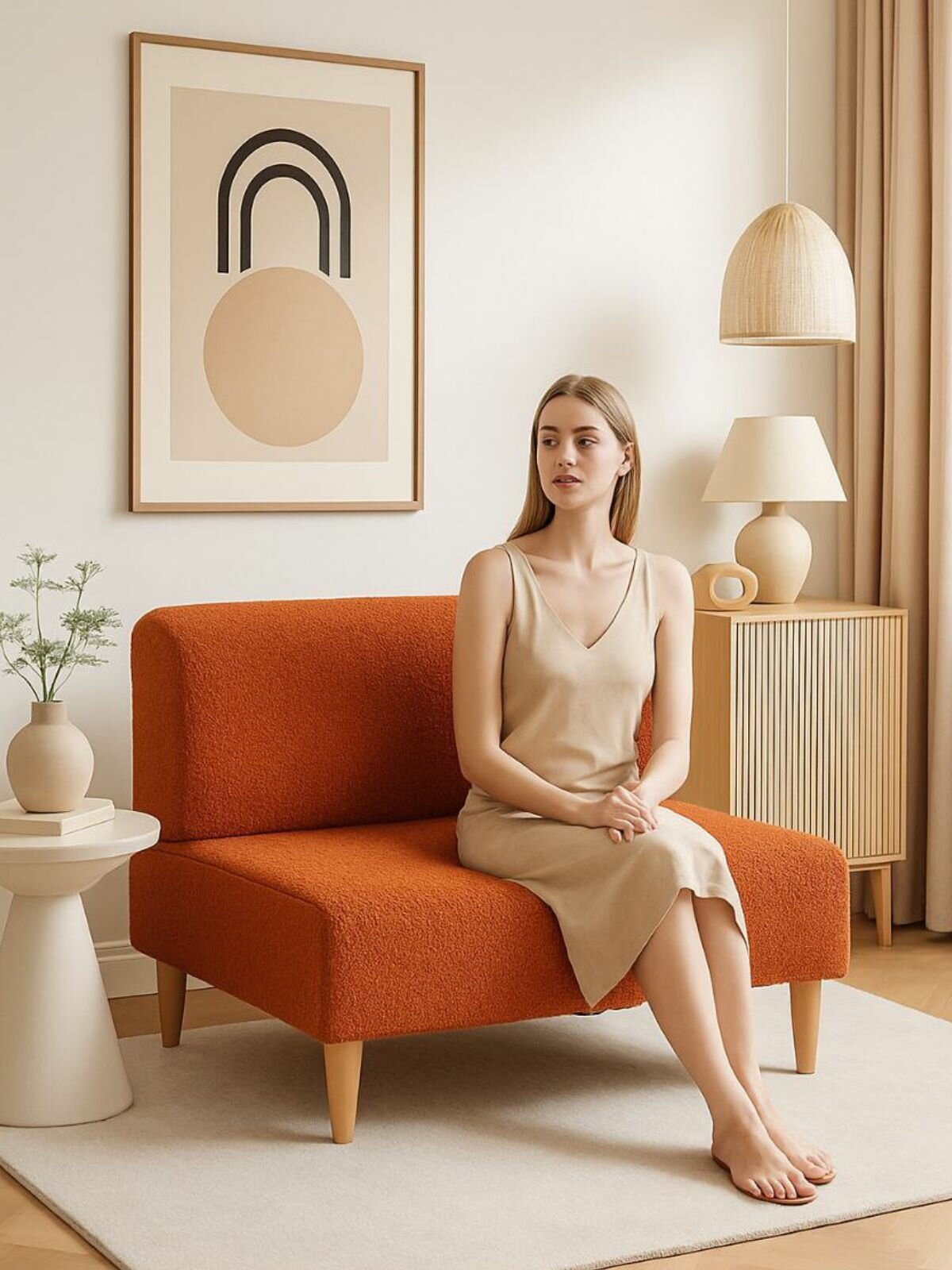 Банкетка букле