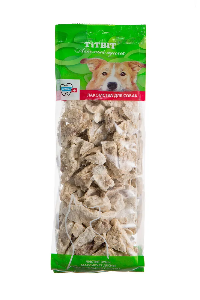 Лакомство Титбит Легкое говяжье ХXL для собак, 67 гр