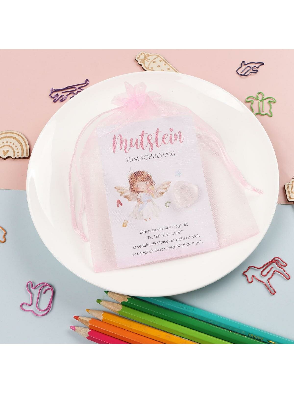 Наборы для Поделок из натурального Камня Back to Schools Для детского Творческого Проекта Со Значимой Открыткой для детских Подарков