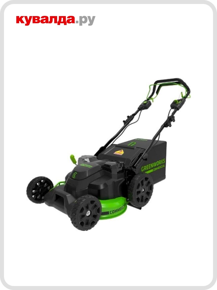 Газонокосилка аккумуляторная GREENWORKS GC82LM61S 82V, twinforce, без АКБ и ЗУ