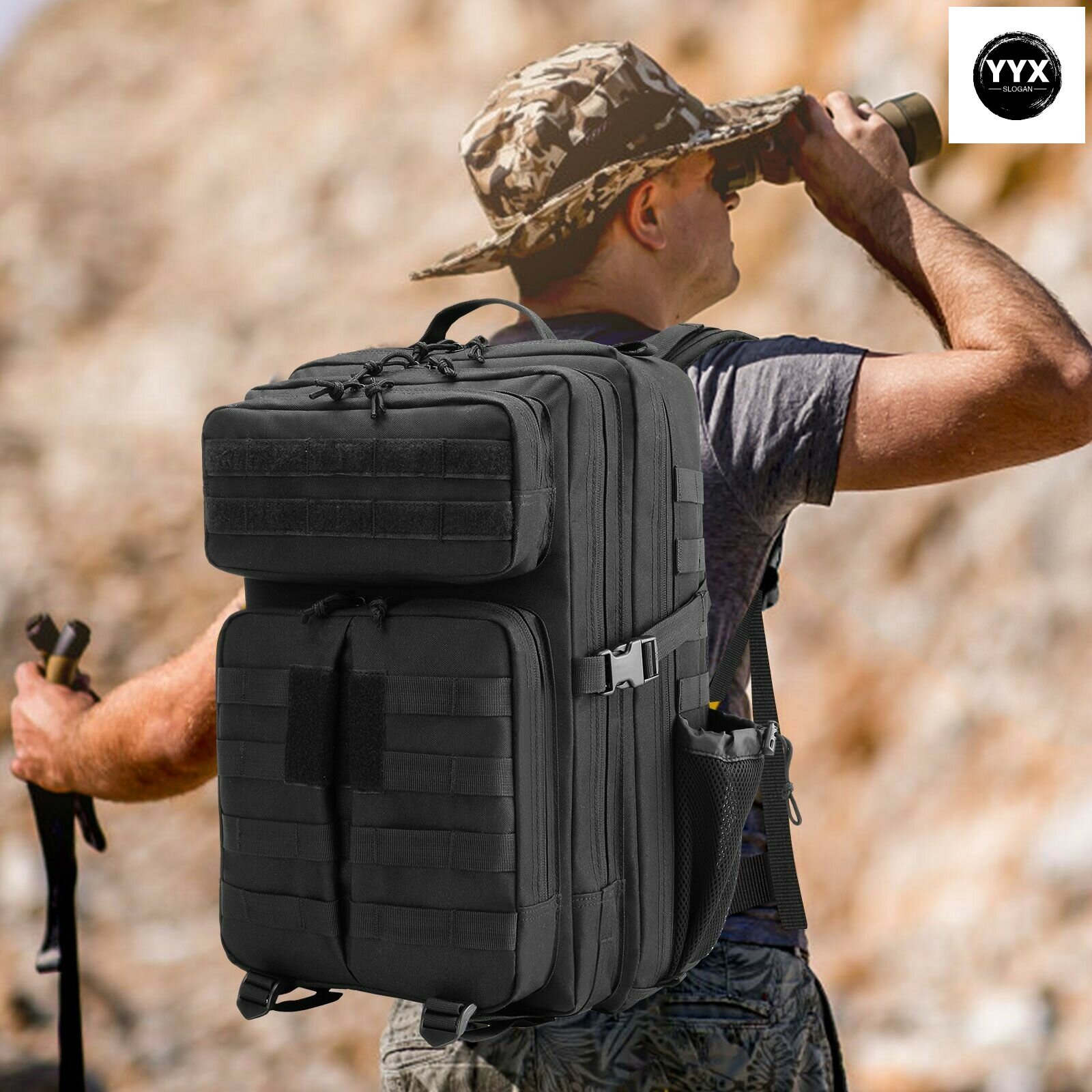 Рюкзак тактический туристический рейдовый армейский для охоты и рыбалки активного отдыха