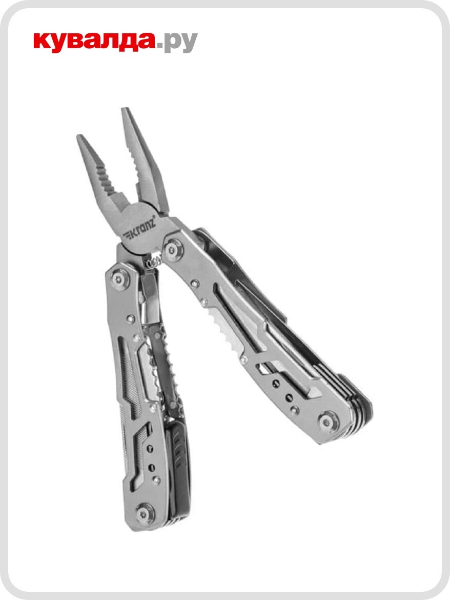 Мультитул Kranz 158 мм 15 в 1