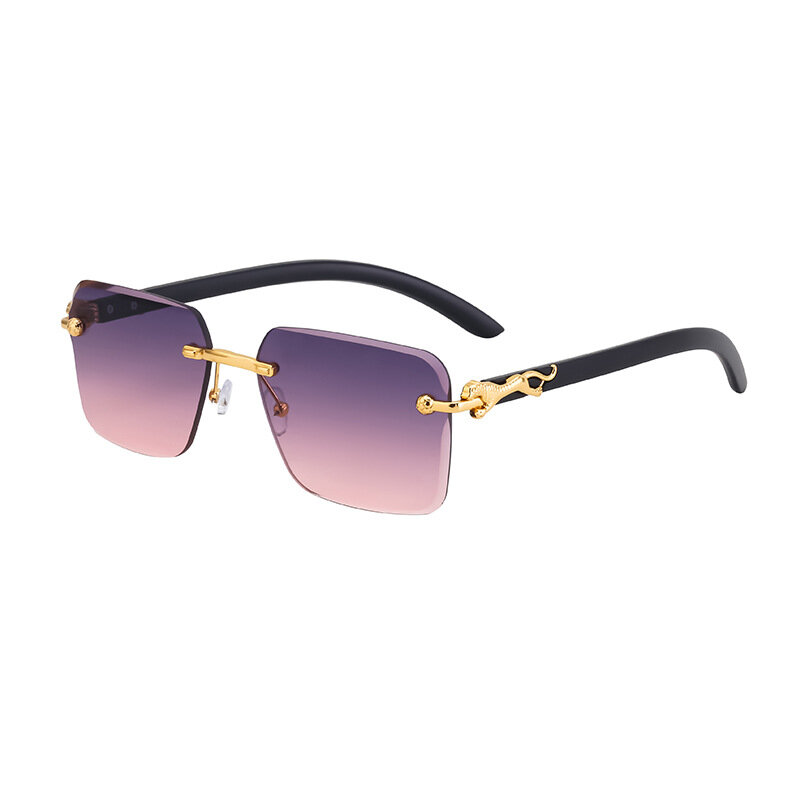 Style Новый Мужские деревянные леопардовые - фаскированные модные