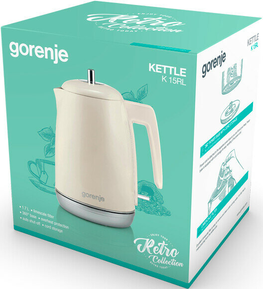 Чайник электрический Gorenje K 15 RL