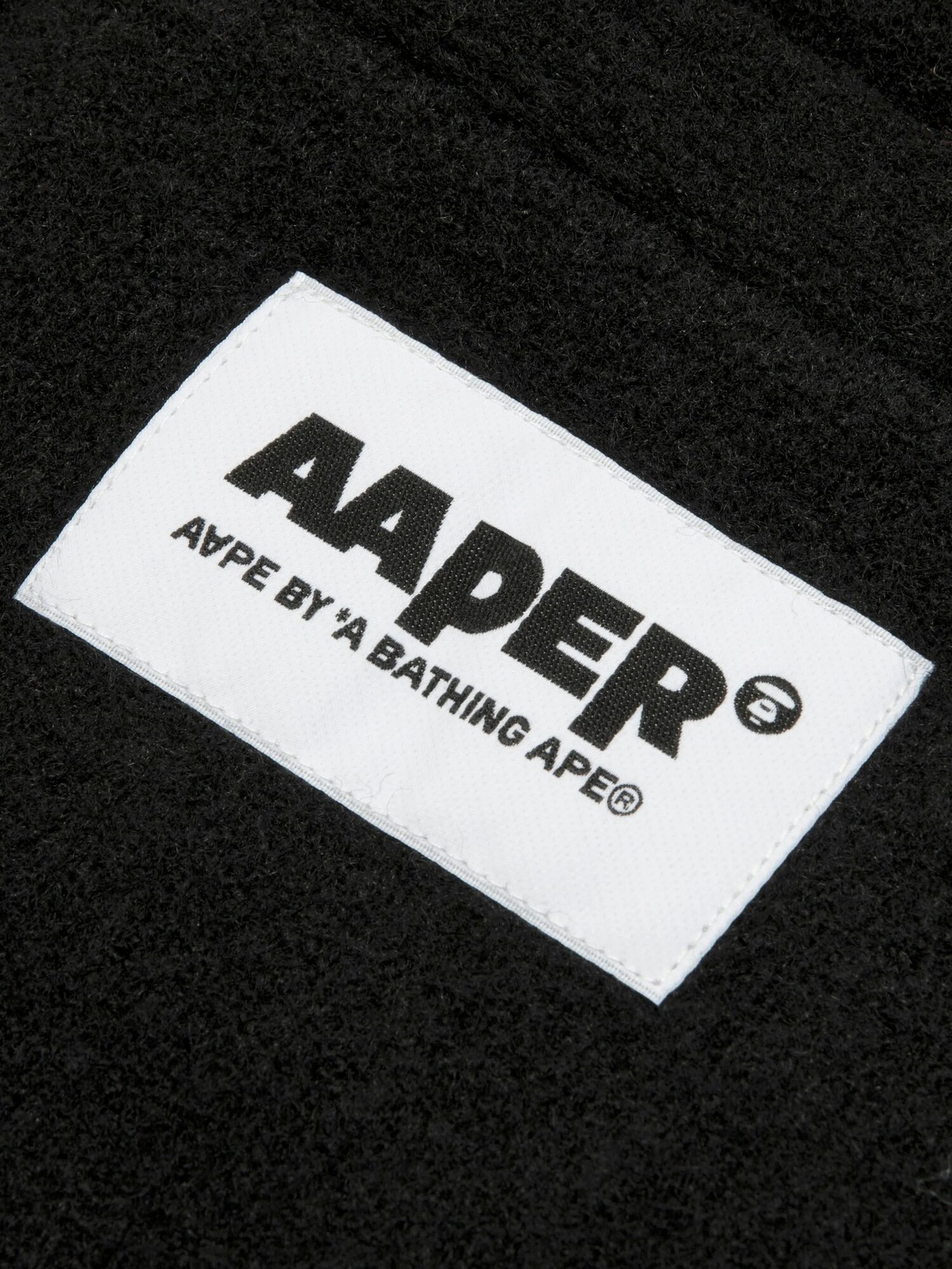 Кардиган AAPE BY A BATHING APE, размер 14, black/black — фото 1