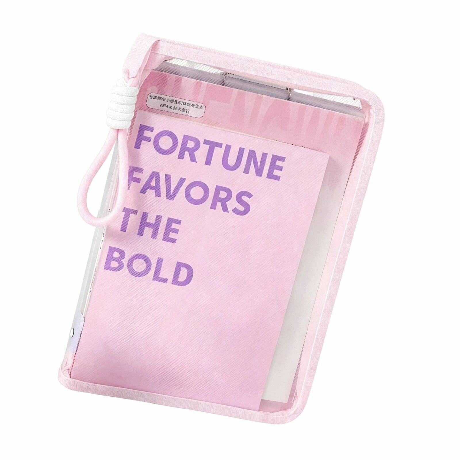 Многофункциональный прозрачный органайзер для документов с ручкой