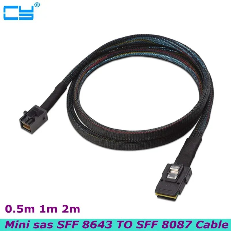 CableCC Mini-SAS 3.0 кабель 2м