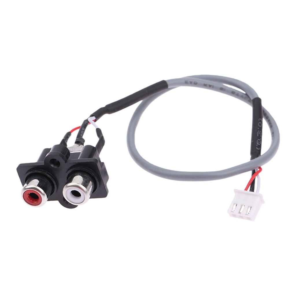 High Fidelities Sound Input Cable with XH2.54MM 3Pin Terminals and Mounting Screws