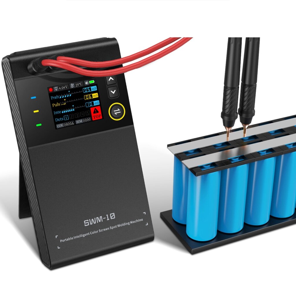 SWM-10 Портативный Аккумулятор Точечной Сварки DIY Мини-Сварочный Аппарат 18650 Аккумуляторный Блок Сварочный Инструмент 5000 мАч Удобный