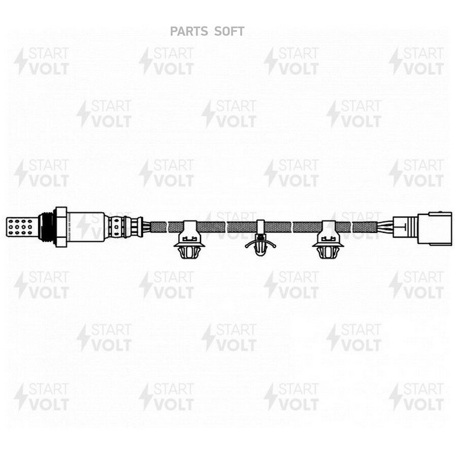 Лямбда-зонд TOYOTA VITZ (99-)/PLATZ (99-) 1.0I/MARK II (96-) 2.0I от официального дистрибьютора, STARTVOLT, артикул VSOS2109