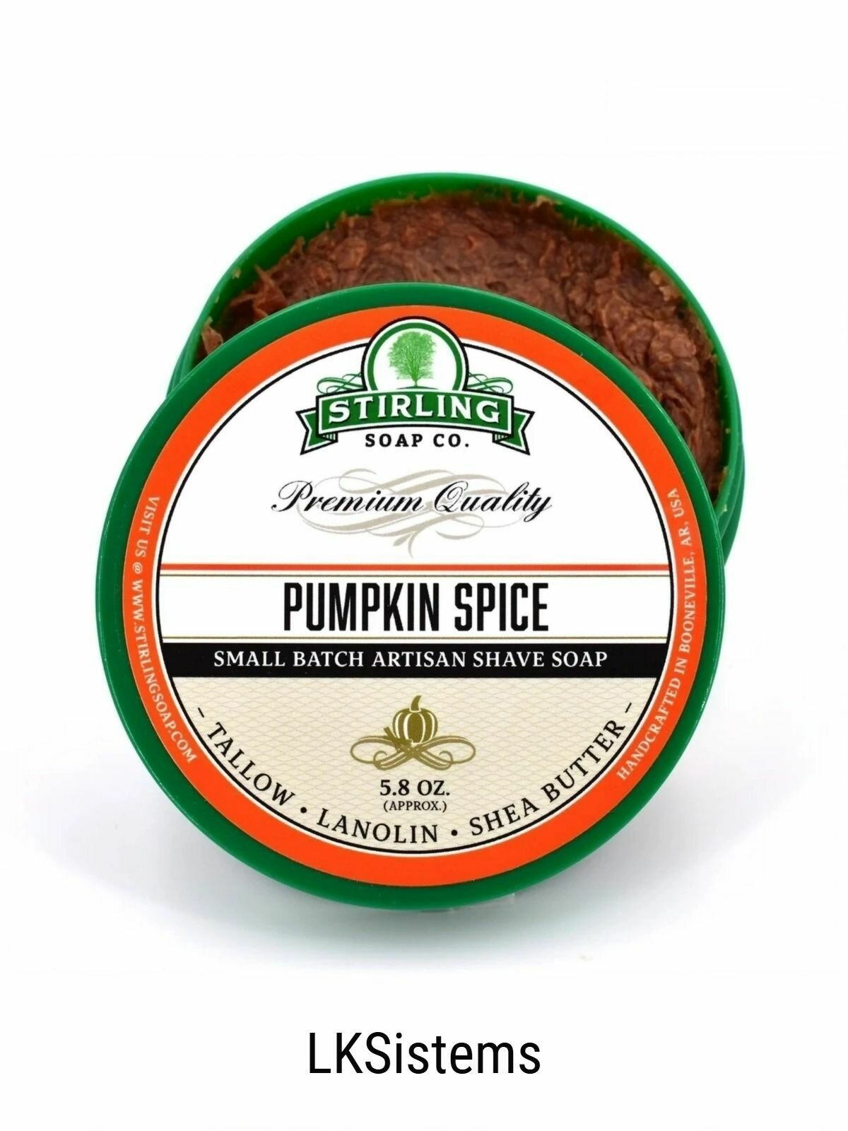 Stirling Мыло для бритья Pumpkin Spice 170 мл