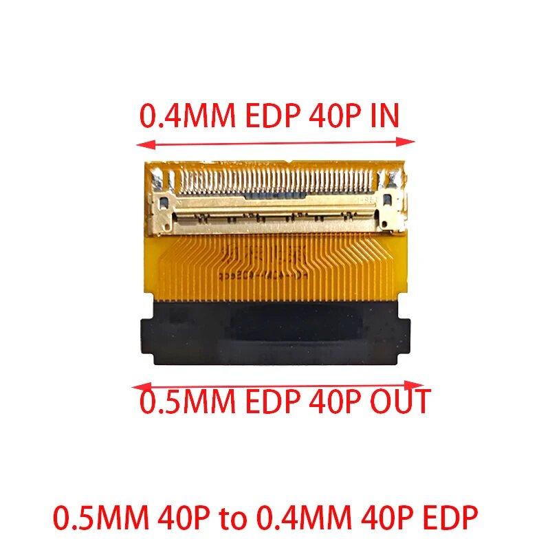 Новый светодиодный экран EDP 40-контактный на 40-контактный/40 на 40-контактный кабель-переходник 2Lanes Шнур-адаптер Разъем для портативного компьютера