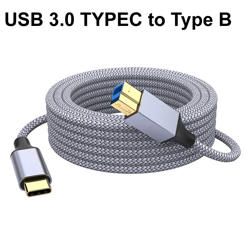 USB 3.0 кабель Type-C USB-A для принтера и сканера 5M, TYPEC