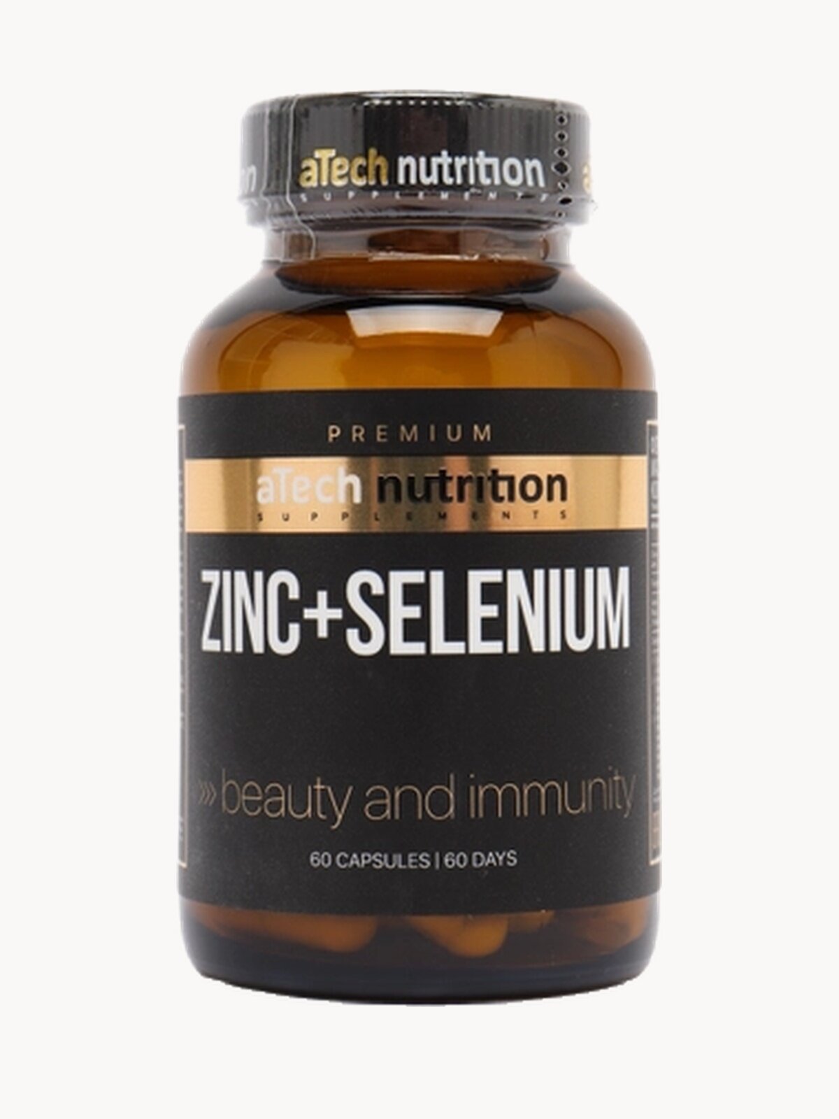 Цинк + Селен с витамином С aTech Nutrition PREMIUM 60 капсул