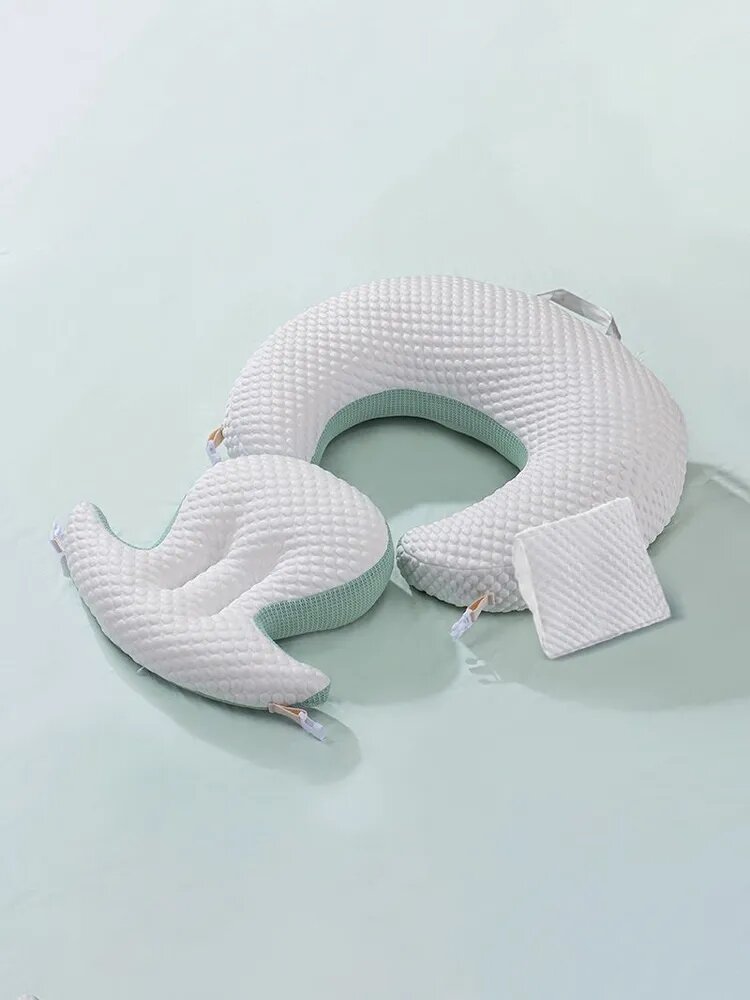 Подушка для беременных и кормящих 47x54 см, Хлопок, для кормления, набор