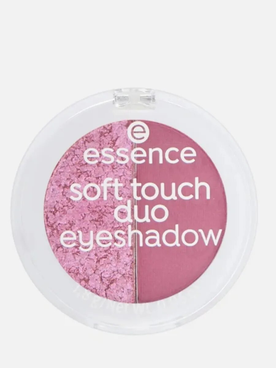Тени для век ESSENCE soft touch duo 02 Berry Crush