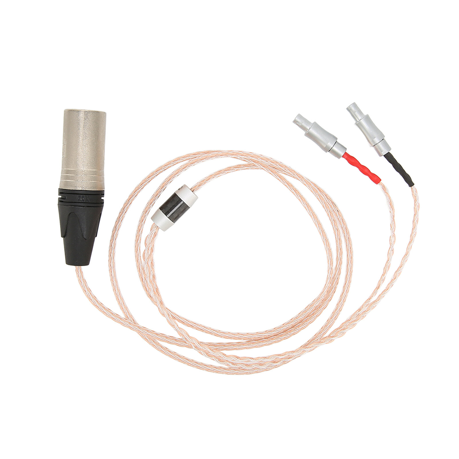 Hifi Cable 4 Pin XLR Сбалансированный кабель мужского кабеля, совместимый с Sennheiser HD800 HD800S HD820 1,2 м/3,9 фута