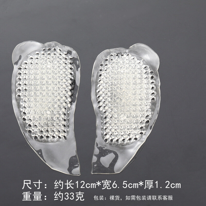 Сотовидная вставка для груди "Волшебный клей", прозрачный, дышащий, силикон