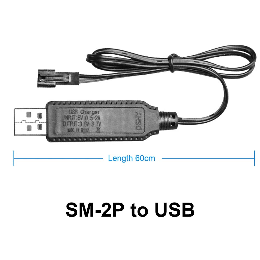 Кабель для зарядки RC-моделей FONKEN SM-2P