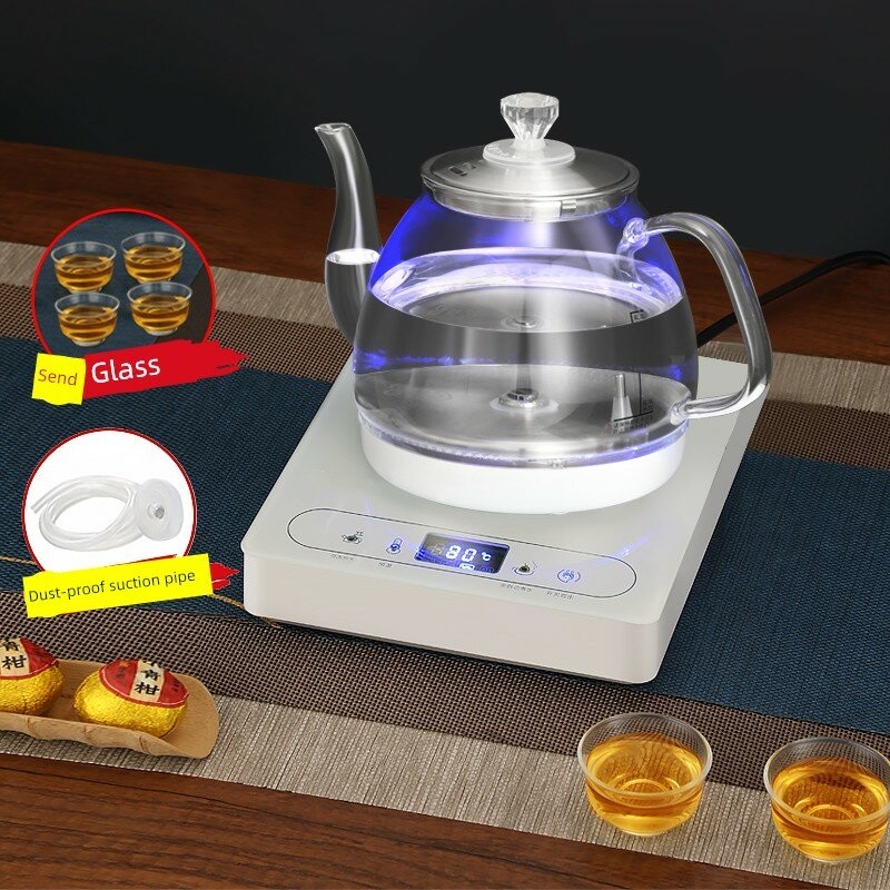 Полностью автоматический электрический чайник с нижней загрузкой, настольная чайная станция «все в одном», бытовая