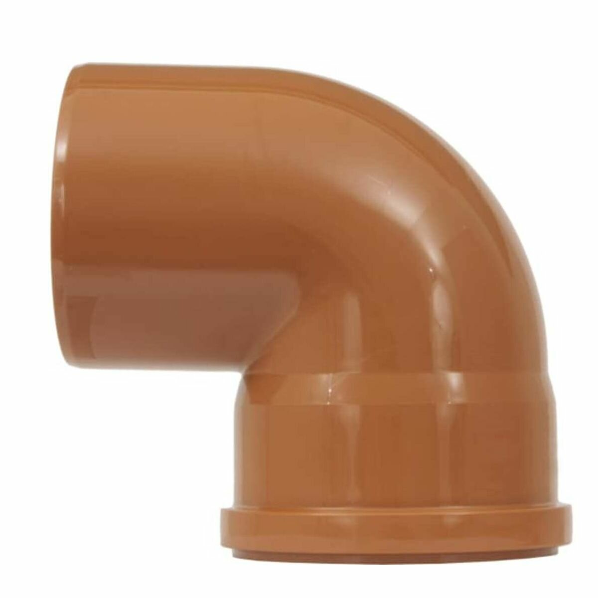 Отвод канализационный Lammin наружный, 110 мм, 87,5 градусов, полипропилен