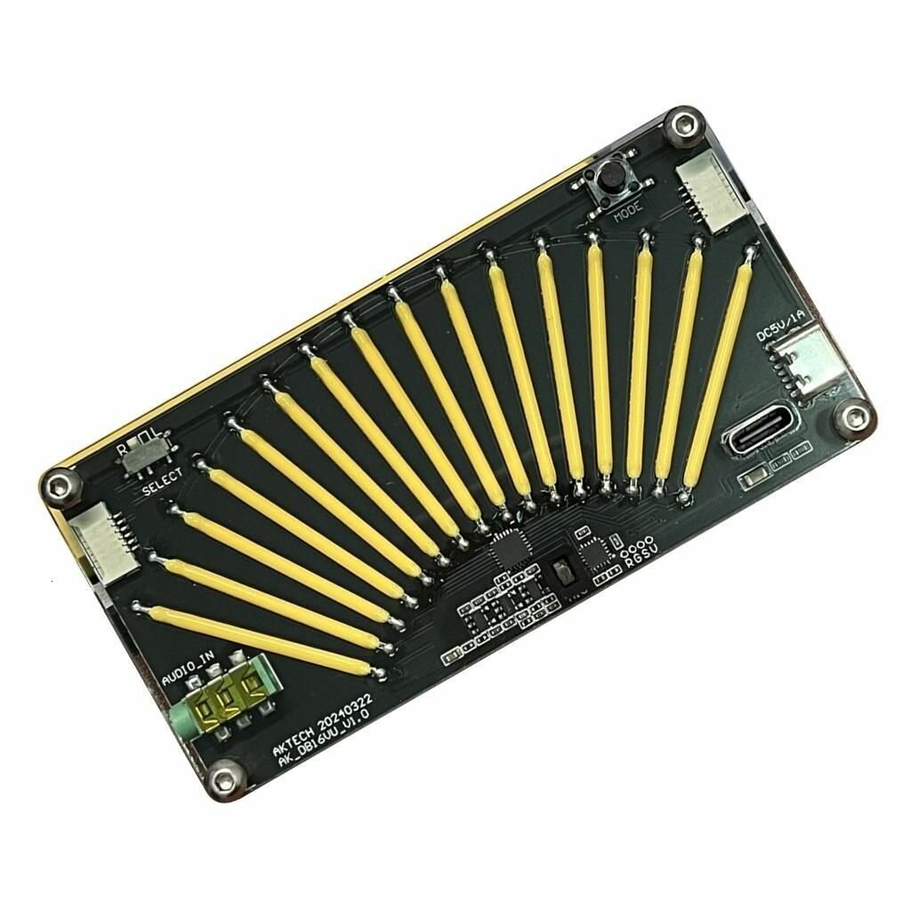 Аксессуар для аудиотехники, DB16VU retro индикатор уровня готового продукта -одноканальный готовый продукт