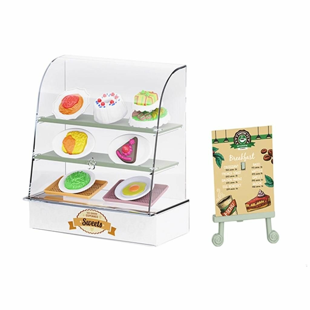 Миниатюрная витрина для кондитерской, - 2098A