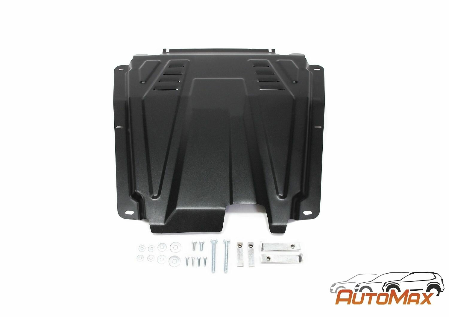 Защита картера КПП Lada Largus 2012-2021-/ Renault Sandero 2018-/Stepway 2018-/ Xray 2016-/Almera 2013-18/ Logan 2014-/ Sandero 2014-18/ Stepway 2014-18/ Logan 2005-/ Sandero 2005-14 AutoMAX AM.6027.1