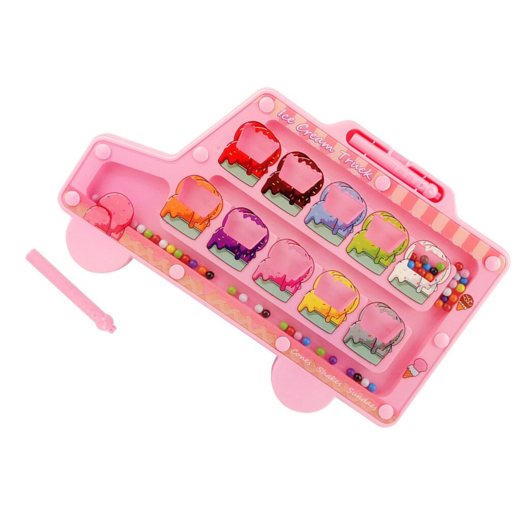 Игрушка, Магнитная Цифровая Игрушка-Лабиринт Из Бусин-Мороженое