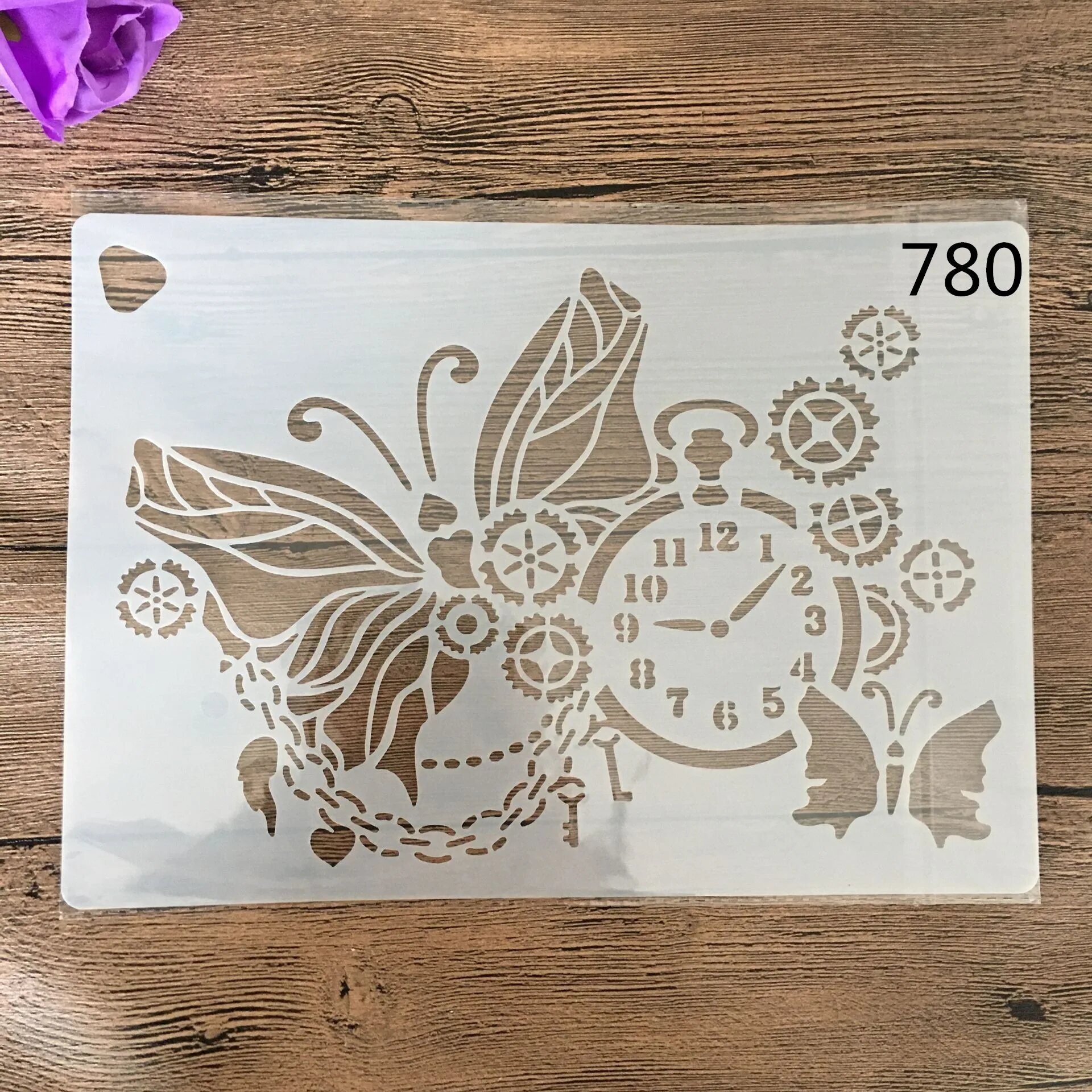 Трафарет 780, 29*21 см, пластик