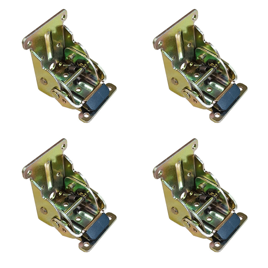 4 Шт Фиксирующая Складная Петля Самоблокирующаяся Петля Металлическая Ножка Стула Кронштейн Шарнир