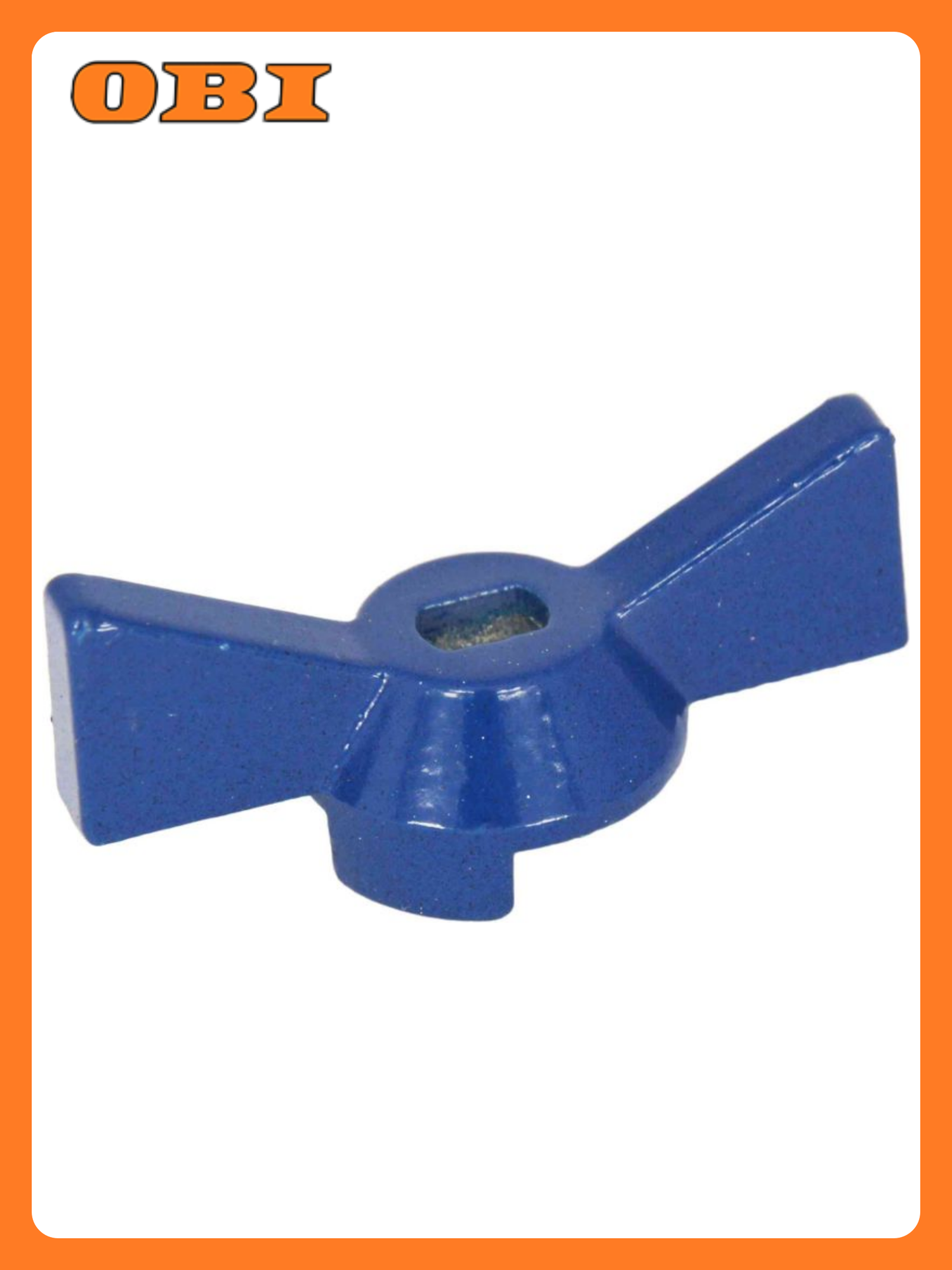 Ручка-бабочка MasterProf MP-У, синяя, усиленная, 1/2" - 3/4"