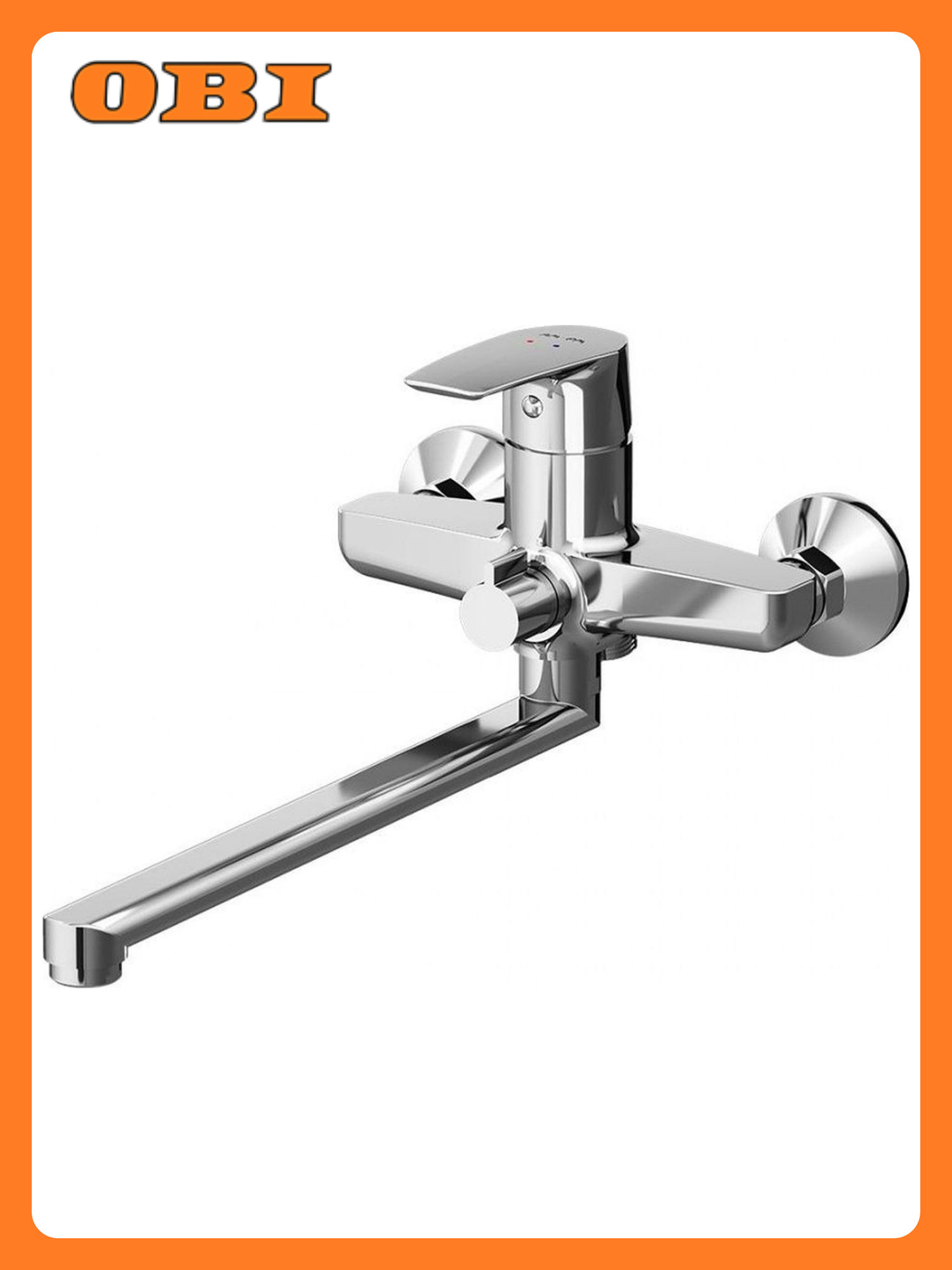 Смеситель AM.PM "Gem" F90A90000, для ванной, универсальный, поворотный излив