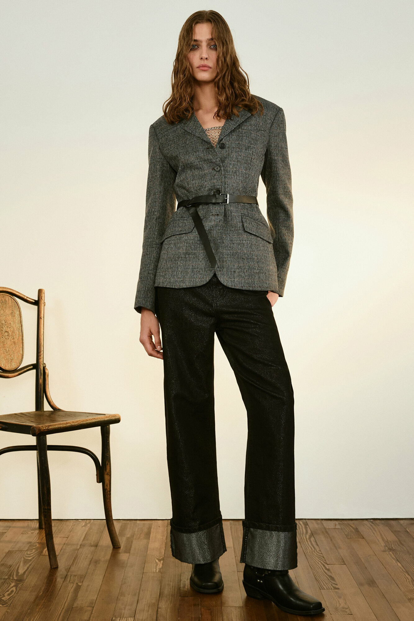 Джинсы классические Befree Woman Mix&Match, размер M/170, черный — фото 1