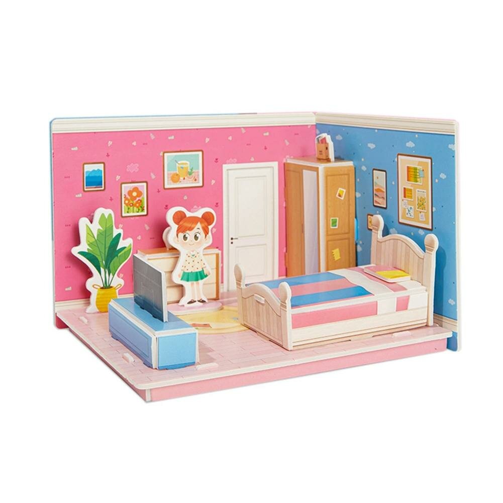 Бумажный пазл 3D Дом своими руками