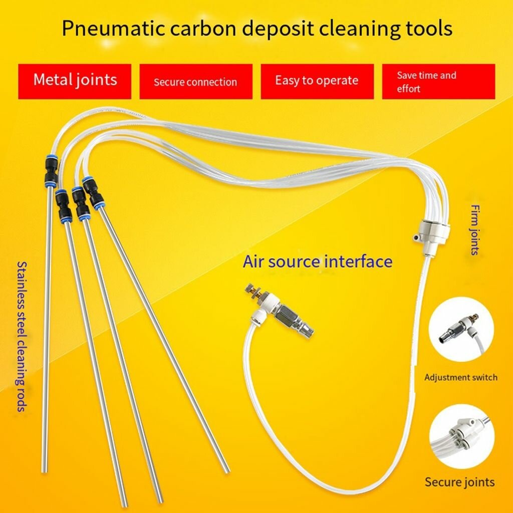 Автомобильное оборудование для очистки от нагара, импульсная пневматическая машина инструмент чистки щеток эндоскопа