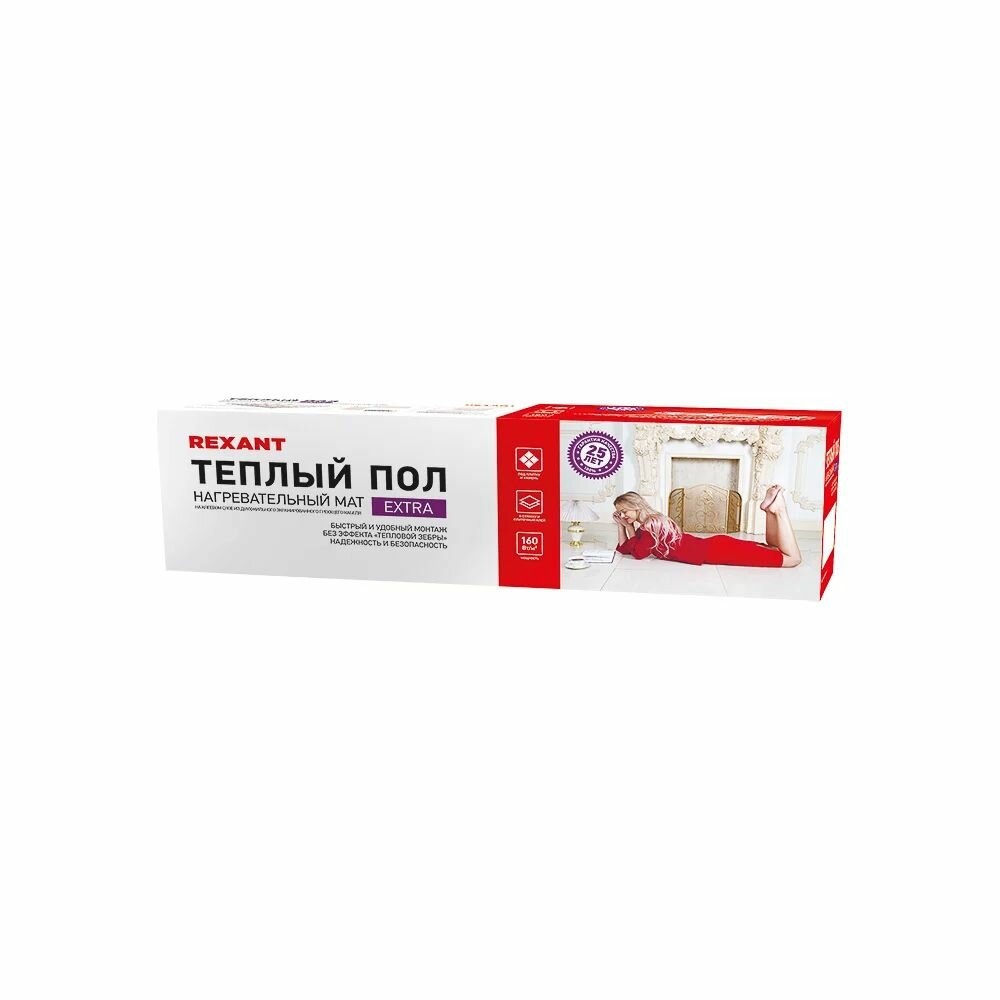 Двухжильный теплый пол REXANT 51-0504