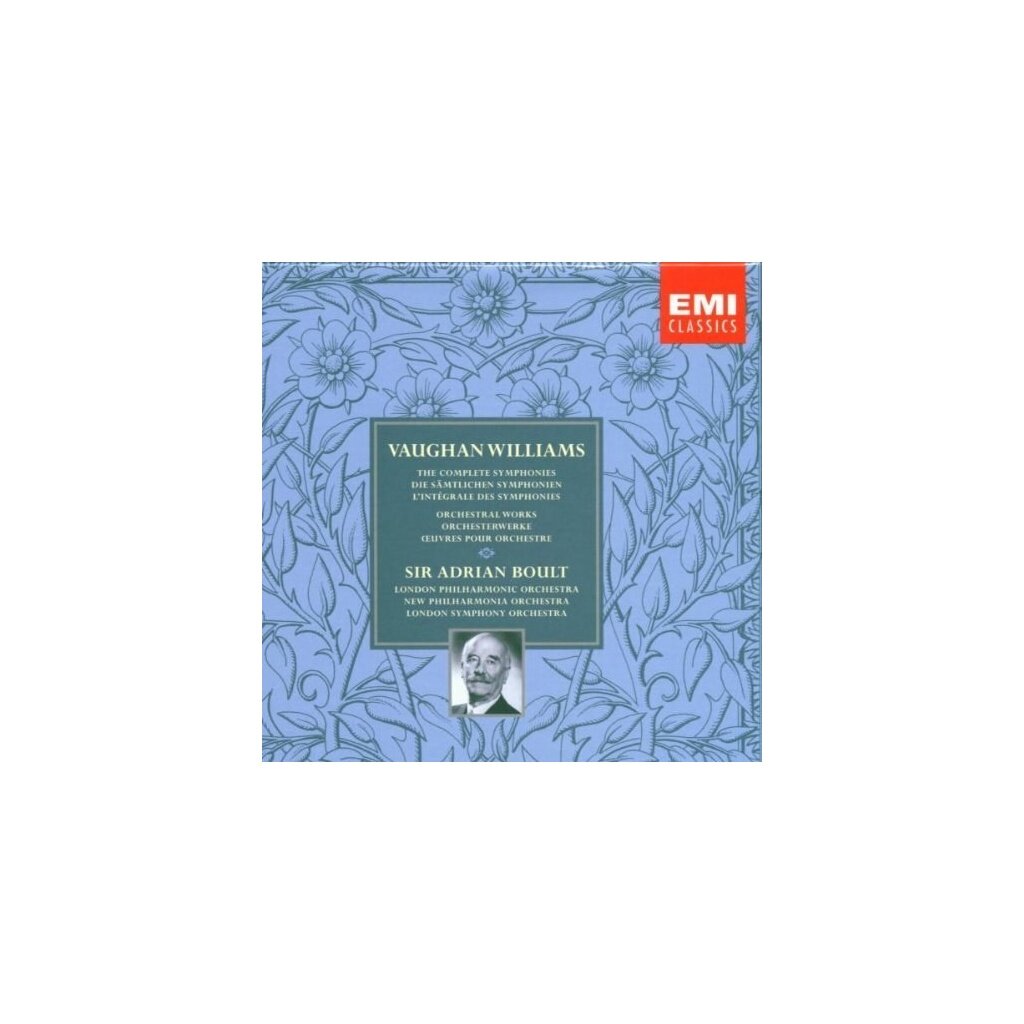 Диск Vaughan Williams: The Complete Symphonies / Orchestral Works. Boult (8 CD)