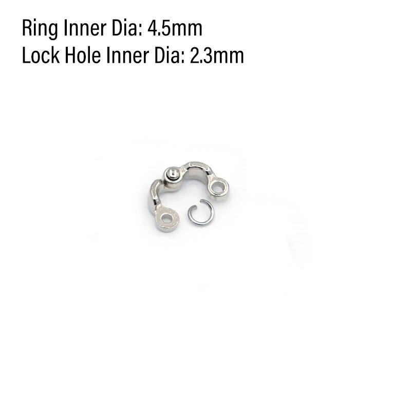 Металлические кольца для лап попугая 4-15 мм NO5