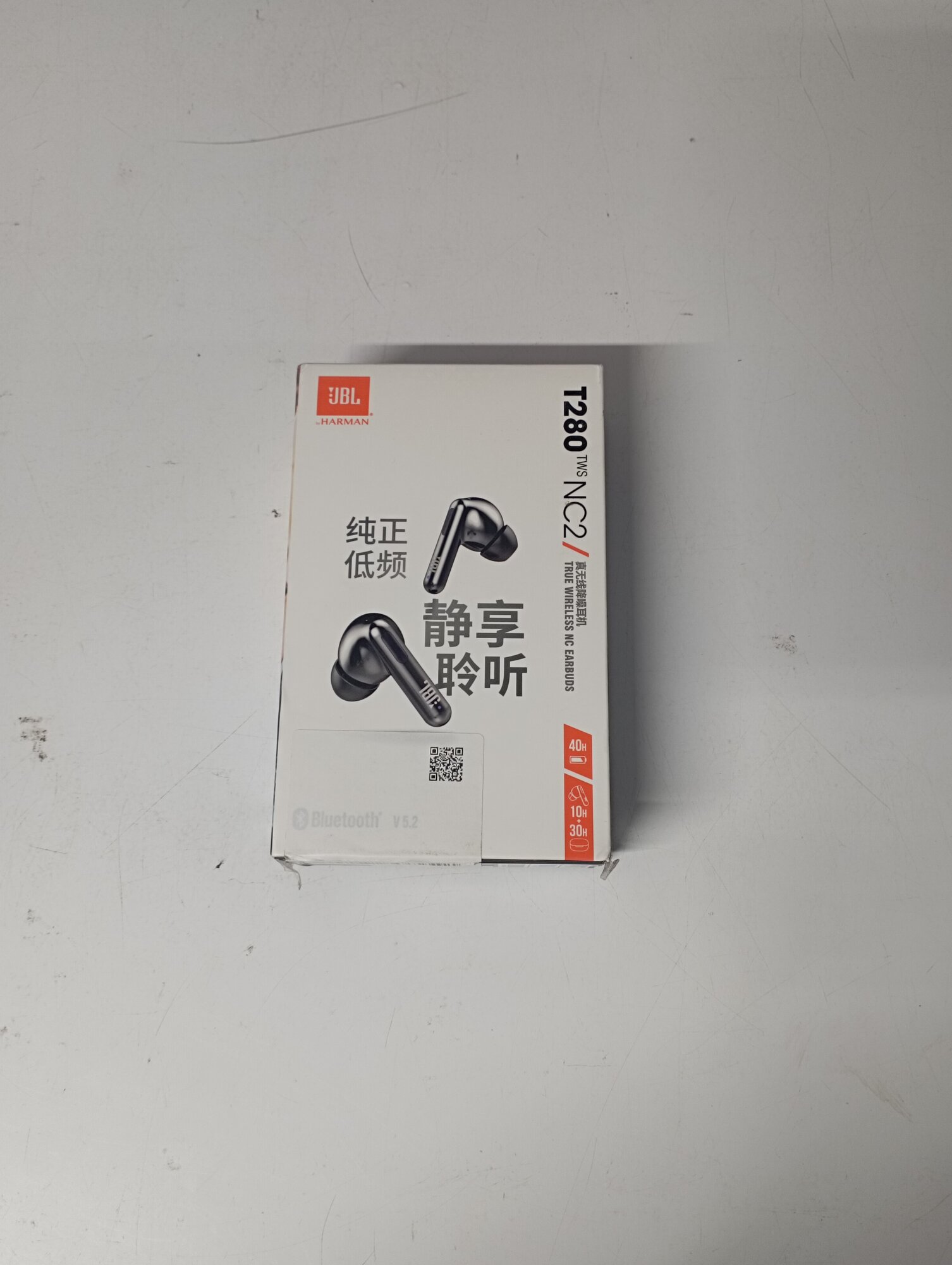 Беспроводные наушники JBL Т280 TWS NC2, черный