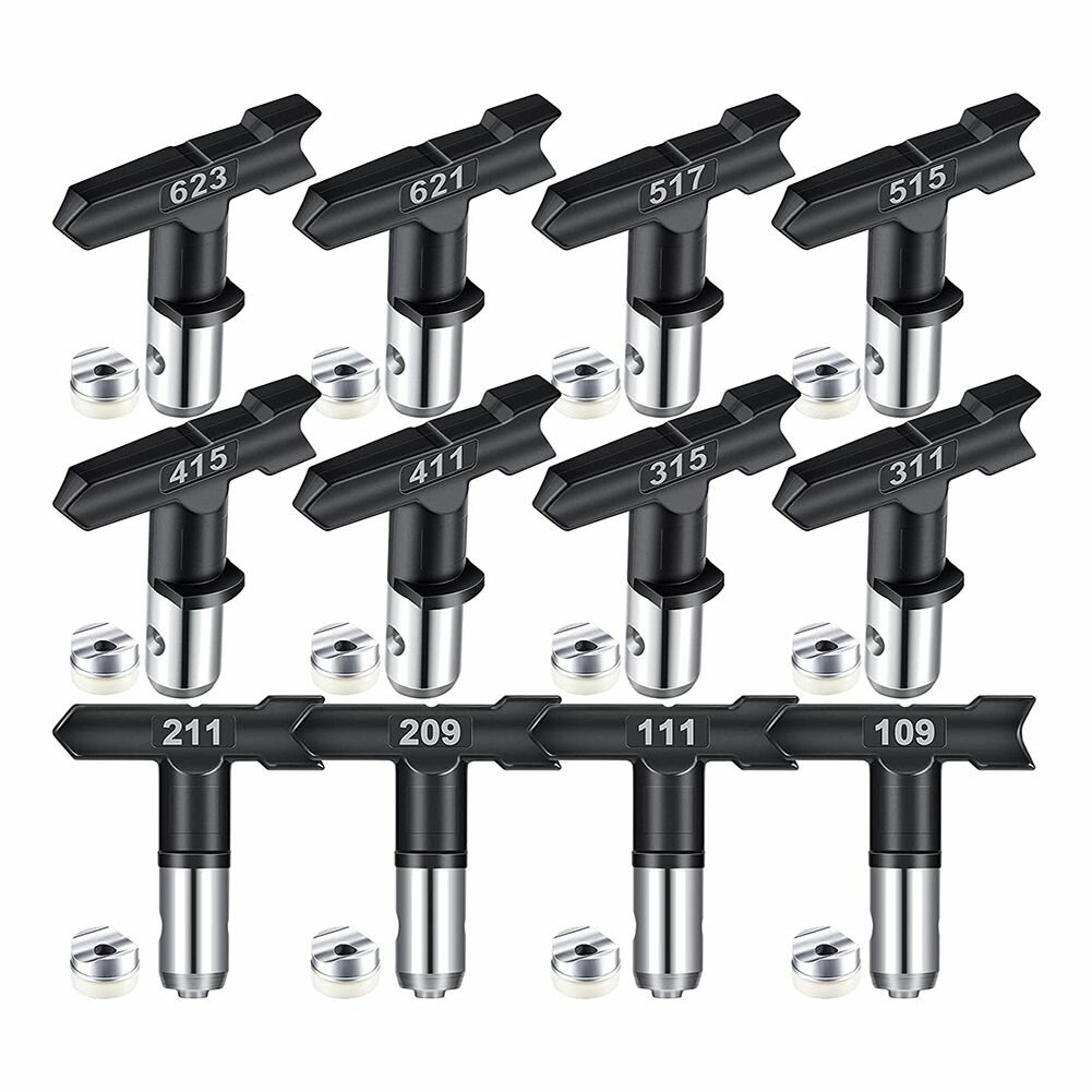 12 шт. сопел для безвоздушного распыления краски