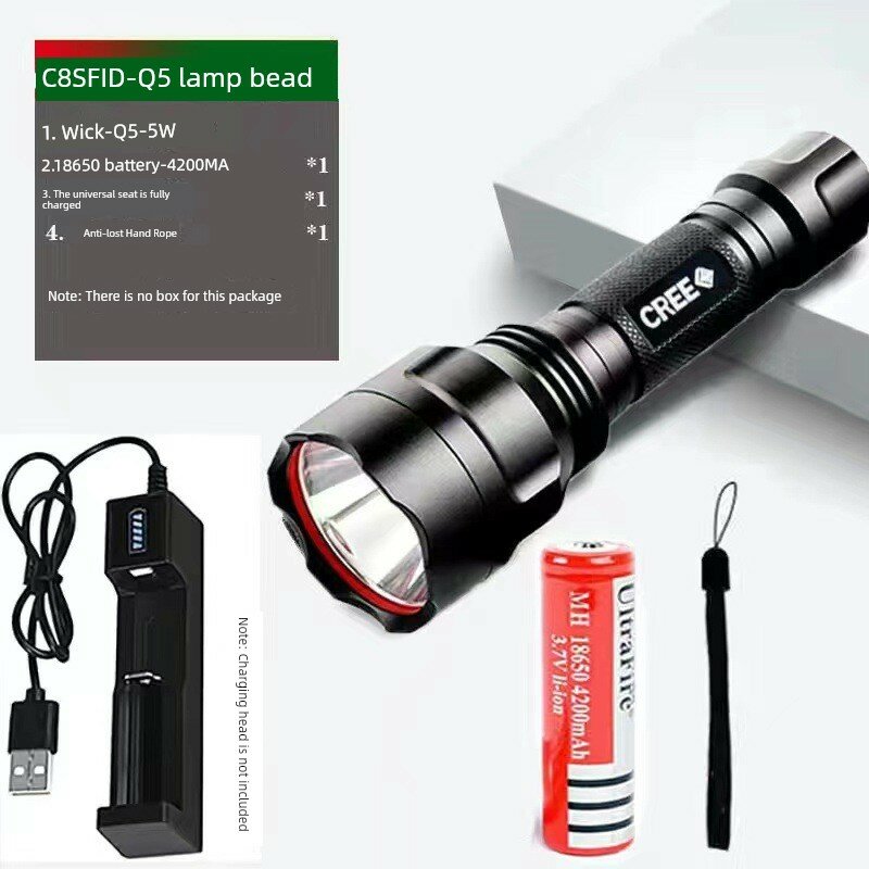 T6 сильный свет фонарик перезаряжаемый бытовой прочный старый стиль многофункциональный светодиодный ультра-яркий
