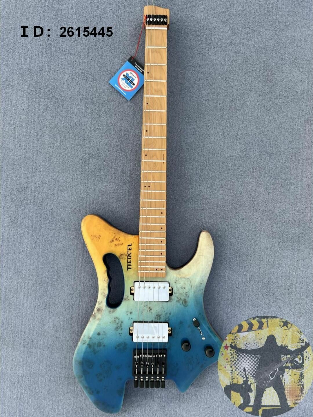 Безголовая 6-струнная электрогитара / премиум-стиль кастомной сборки / произведенная в Китае