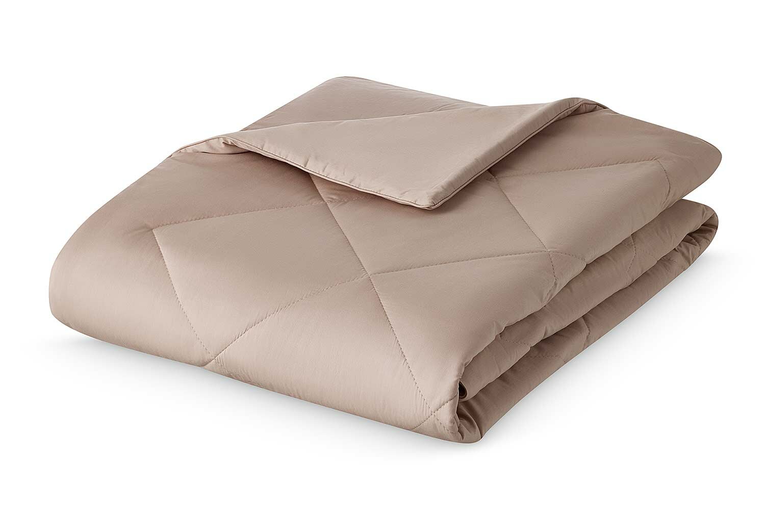 Одеяло 1,5 спальное HOFF Premium wool, 140х205 см, с шерстью альпаки, коричневое